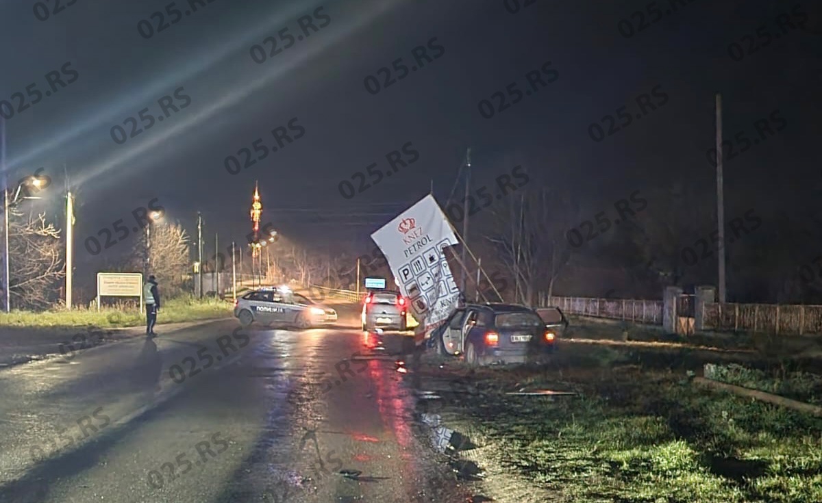 Teška saobraćajna nezgoda kod Bukovca | www.025.rs Teška saobraćajna nezgoda kod Bukovca | www.025.rs